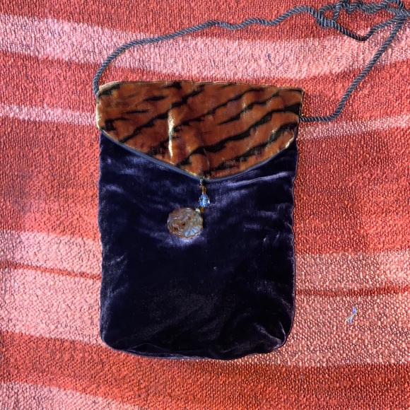 sharon block artwear | Bags | Sharon Block Artwear Velvet Bag Nwot ...